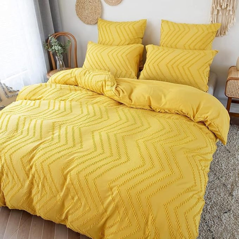 Chevron Plush Quilt Cover | 3pcs Set – Casa & Beyond.