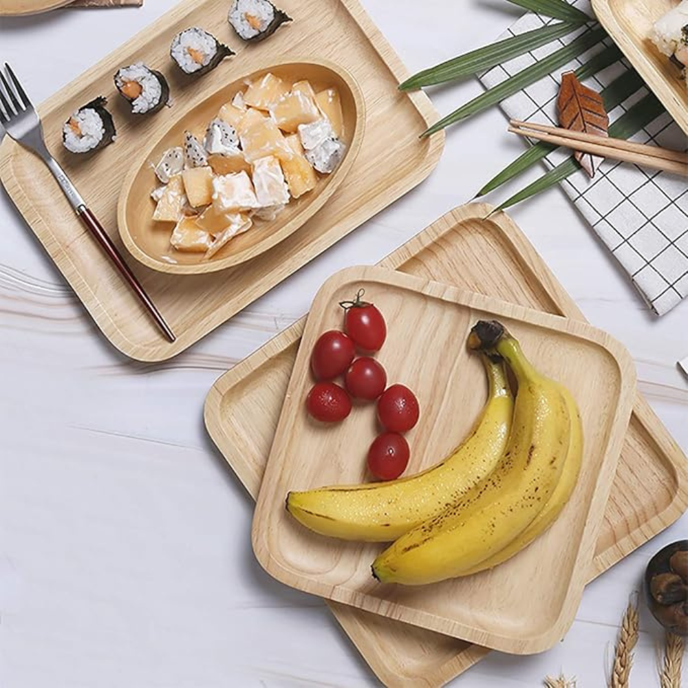Modern Zen Bamboo Serving Plate – Casa & Beyond.